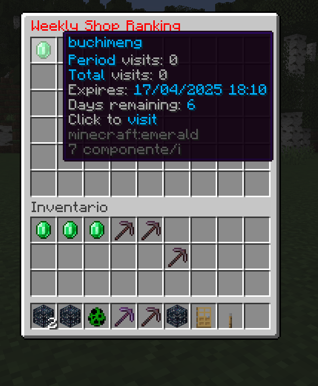 PersonalShop | Player Shop on Polymart - Minecraft Plugins